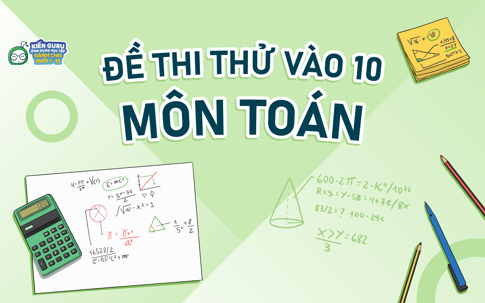 Đề Thi Thử Vào Lớp 10 Môn Toán TP.HCM Năm 2019 - Có Đáp Án